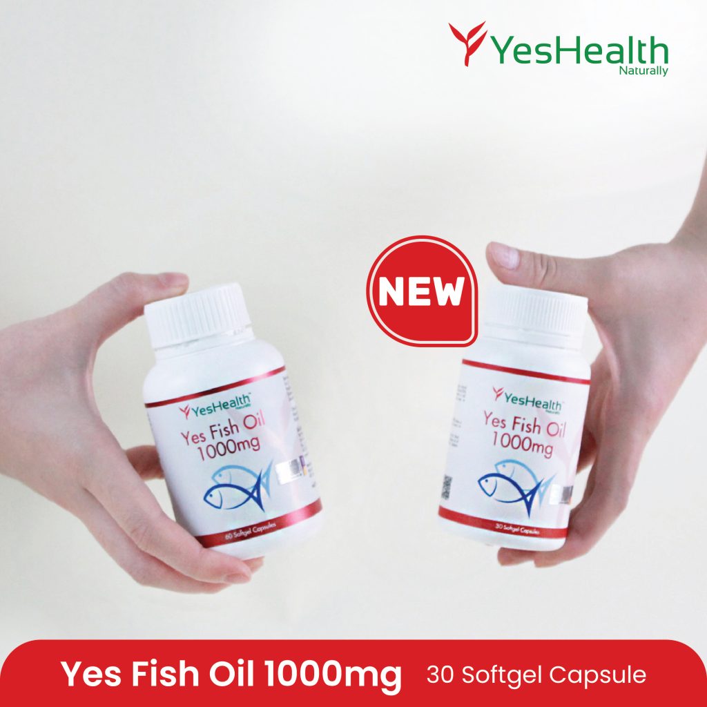 Yes Fish Oil 1000mg (30's) - YesHealth Supplement Mall